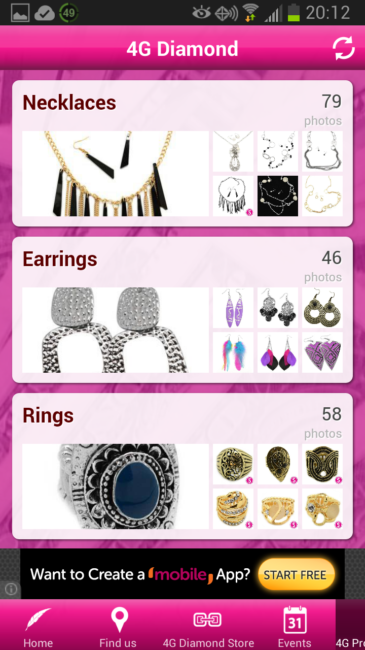 4G Diamond Jewelry App - App on Amazon Appstore