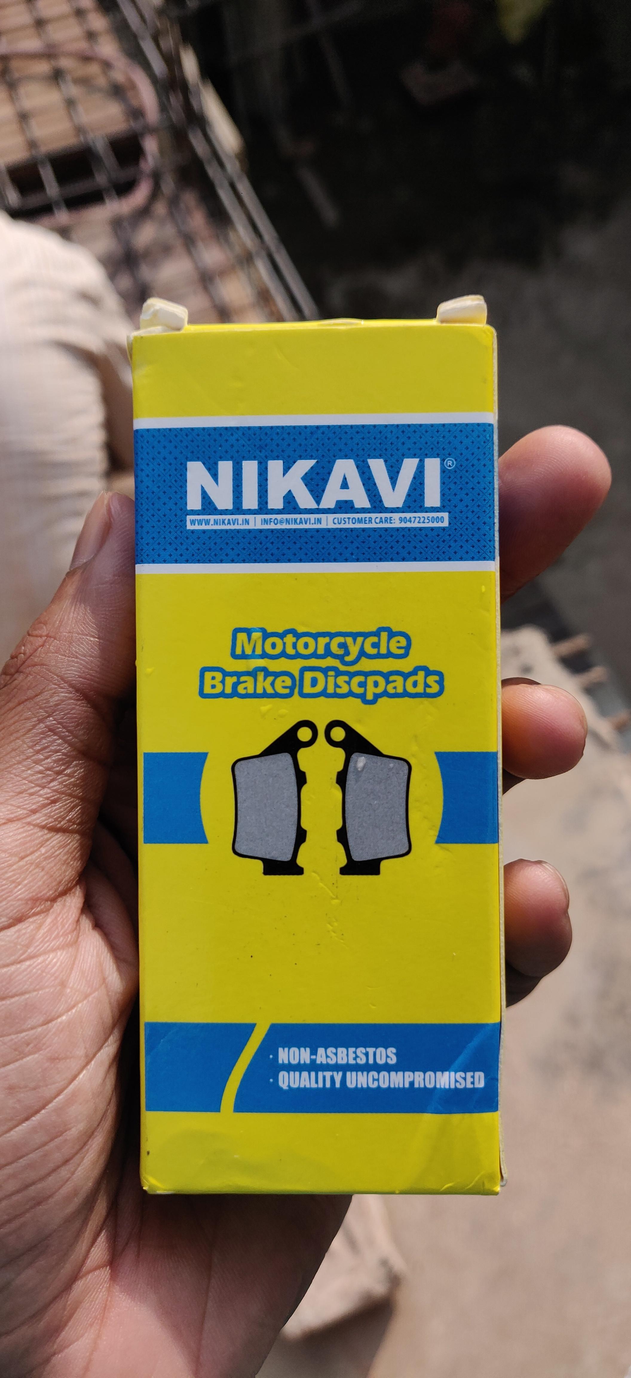 NIKAVI DP11 Rear Brake Disc Pad Compatible for BAJAJ Pulsar new, KTM ...