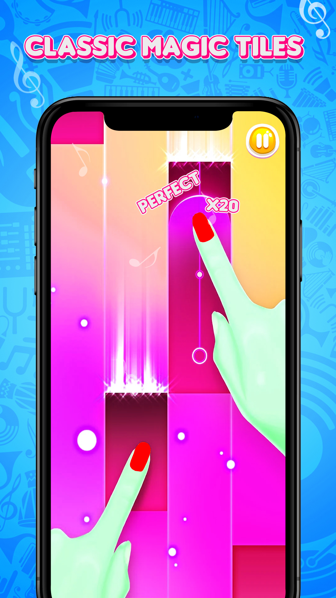 Piano Beat Musical Tiles Hop EDM Rush: Perfect Rhythm Music Game - App ...