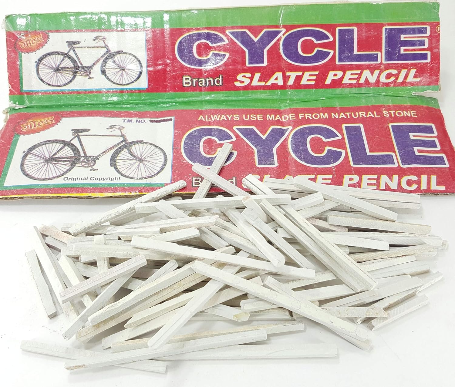 Amazon.com: Cycle Brand, Slate Pencil, Chalk Made from Natural, India ...