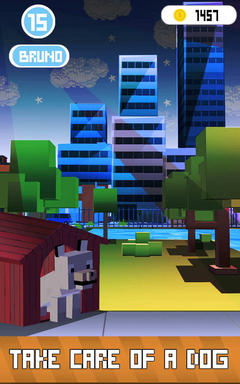 Virtual Blocky Dog - Care for a Blocky Pet! - App on Amazon Appstore