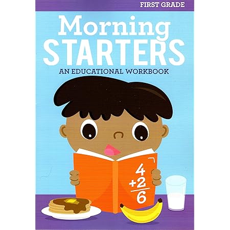 Amazon.com : PRE-K - Morning Starters Educational Workbooks - v8 ...