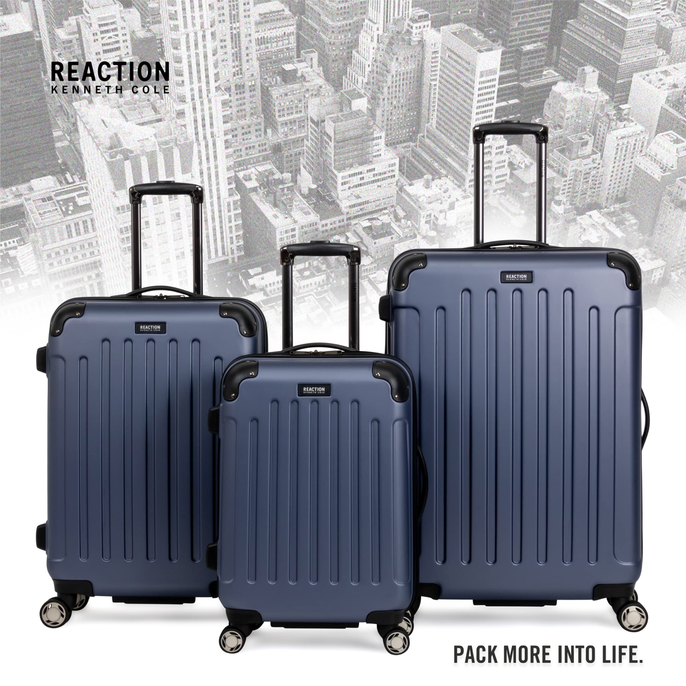 Kenneth Cole REACTION Renegade Luggage Expandable 8-Wheel Spinner ...