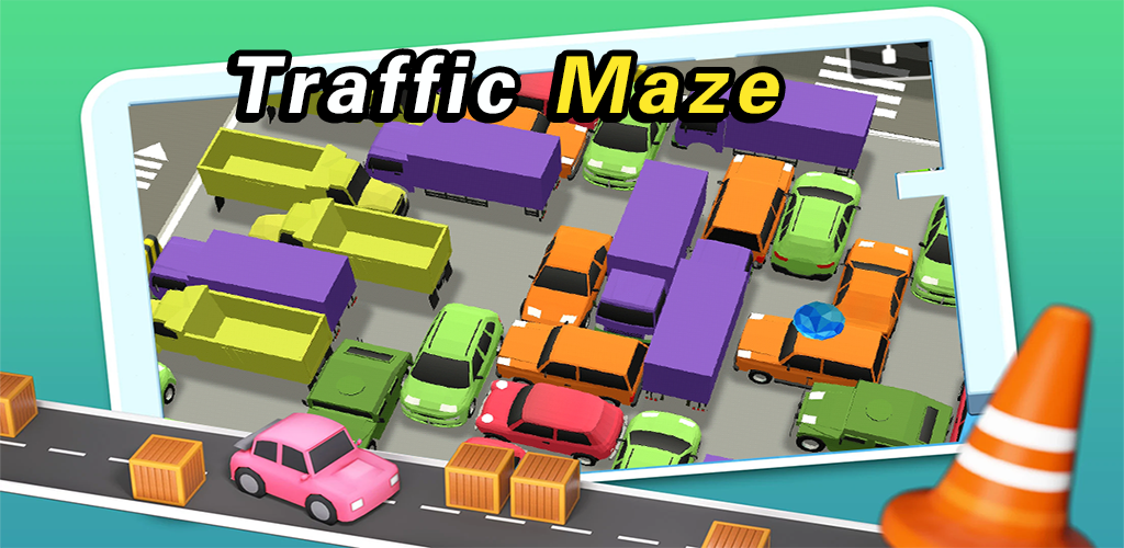 Traffic Maze Master: how to drive your car out off this jam parking ...