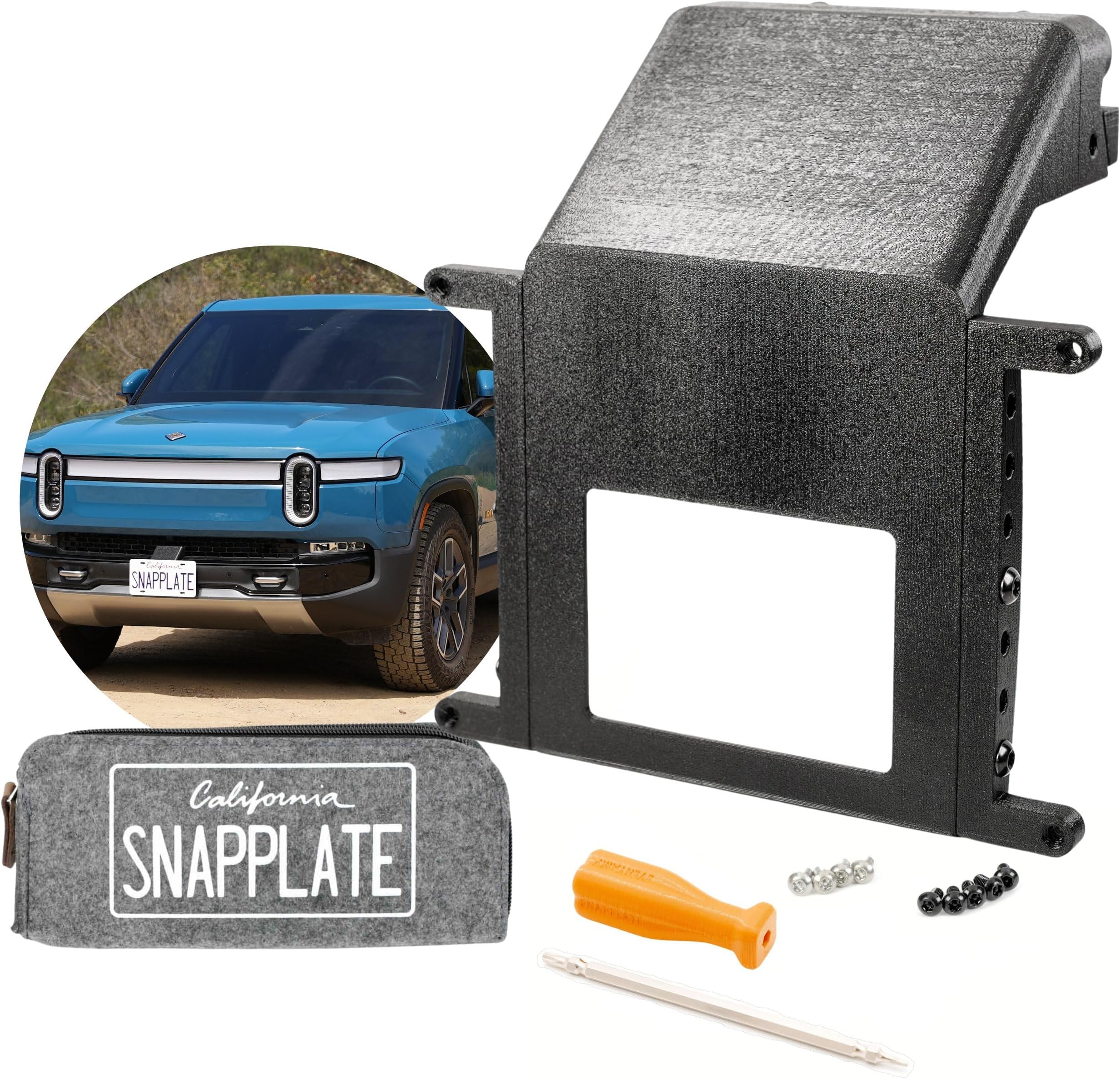 Amazon.com: Show N Go Retractable License Plate Holder : Automotive