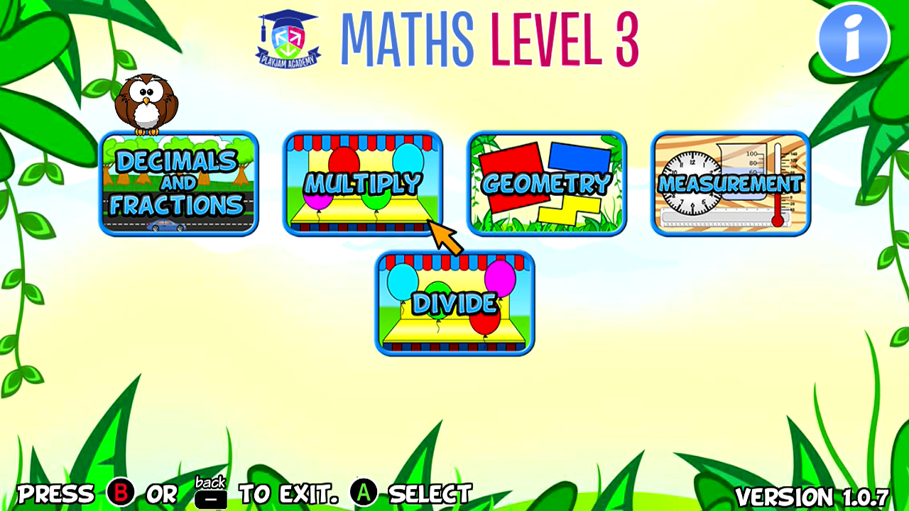 PlayJam Learning Math Level 3 - App on Amazon Appstore