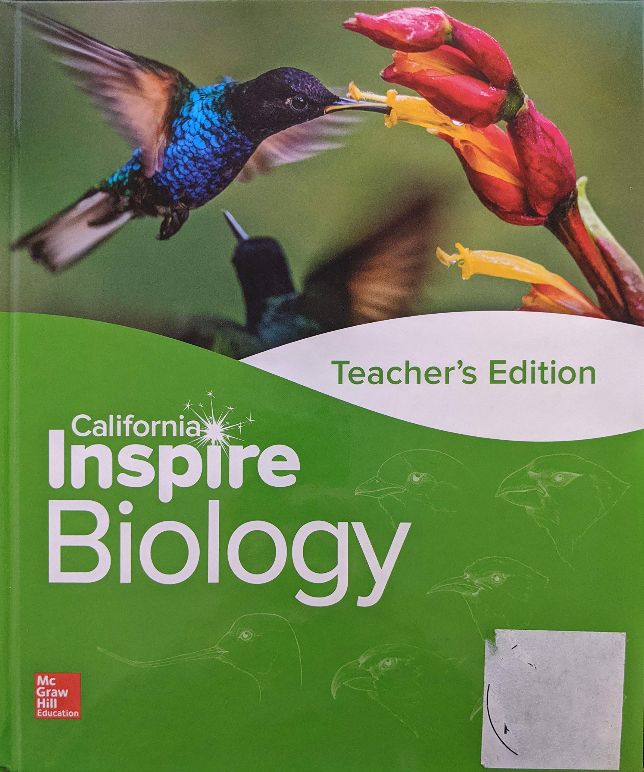 Amazon.com: California Inspire Science: Biology Teacher's Edition, Pub ...