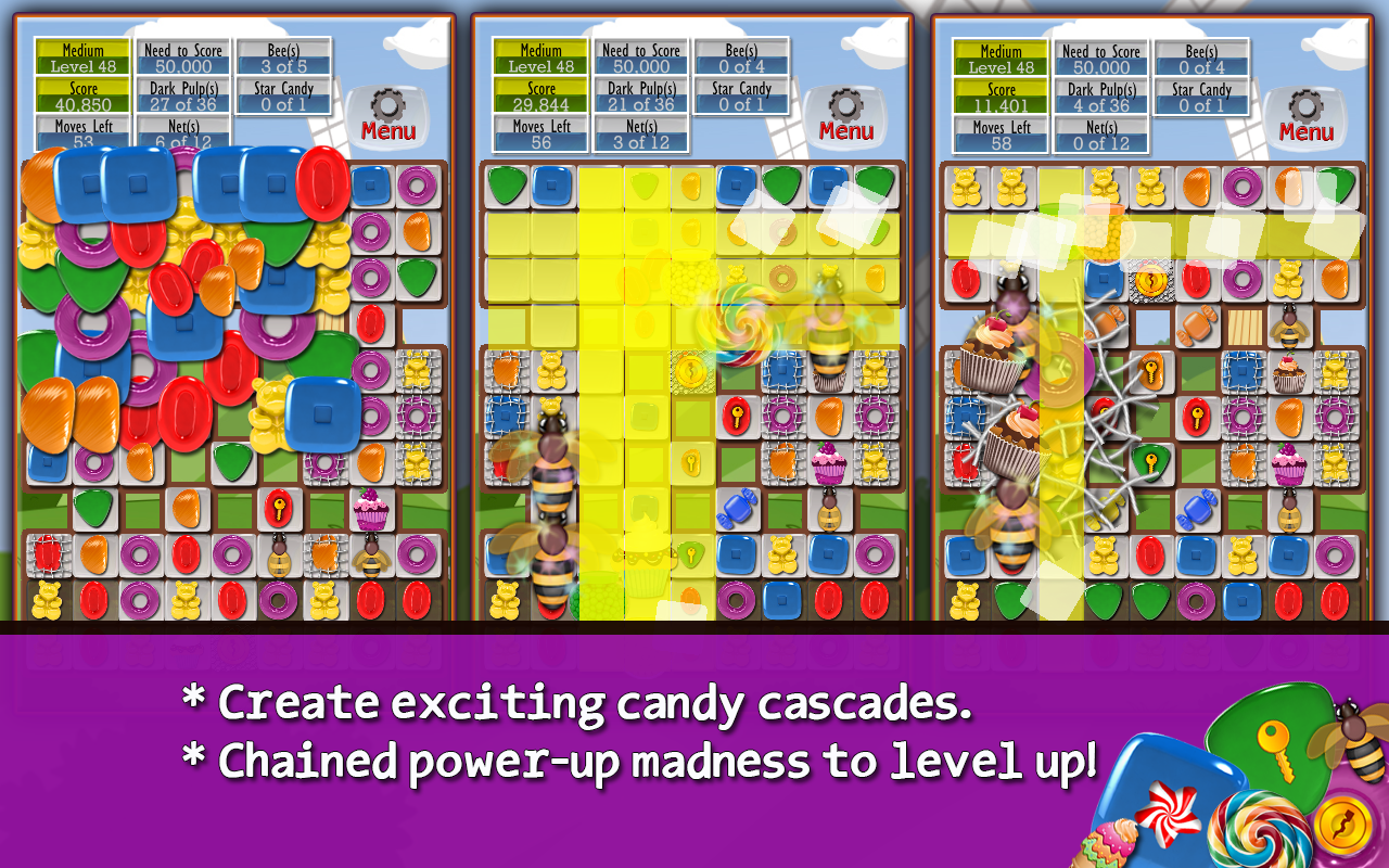 Sugar Drops - Match three puzzle - App on Amazon Appstore