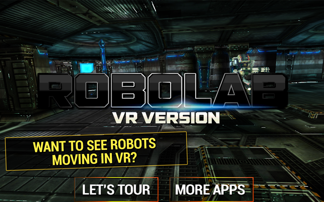 Aplicación RoboLab VR: Ciencia Ficción en Amazon Appstore