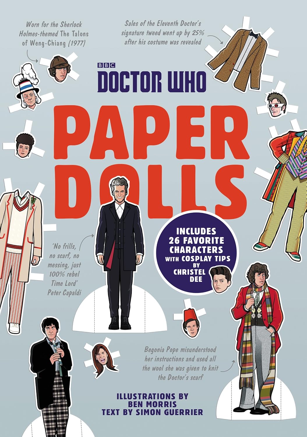 Doctor Who: Paper Dolls: A Coloring Book : Guerrier, Simon, Dee ...