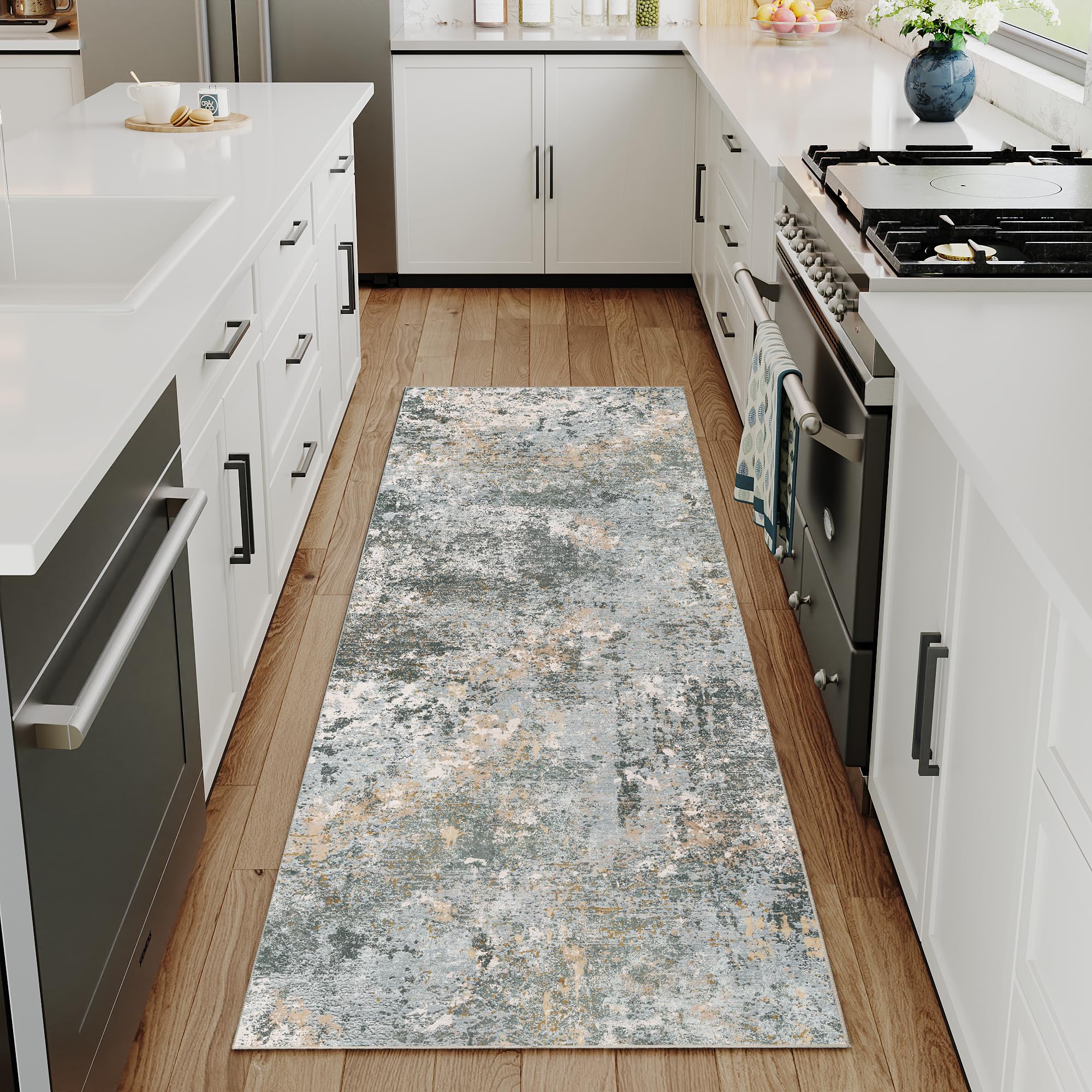 Amazon.com: HUGEAR 2x5 Hallway Area Rug Runner Rug Machine Washable ...