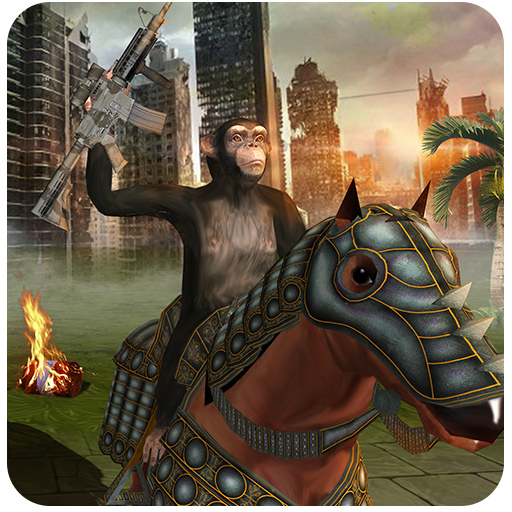 Flying Apes vs Police Robot Survival-Amazonアプリストアのアプリ