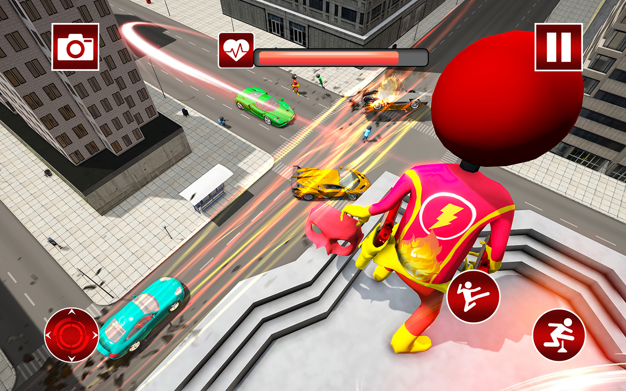 Real Stickman Speed Hero Stickman Rope Hero Police Stickman Rope Hero ...