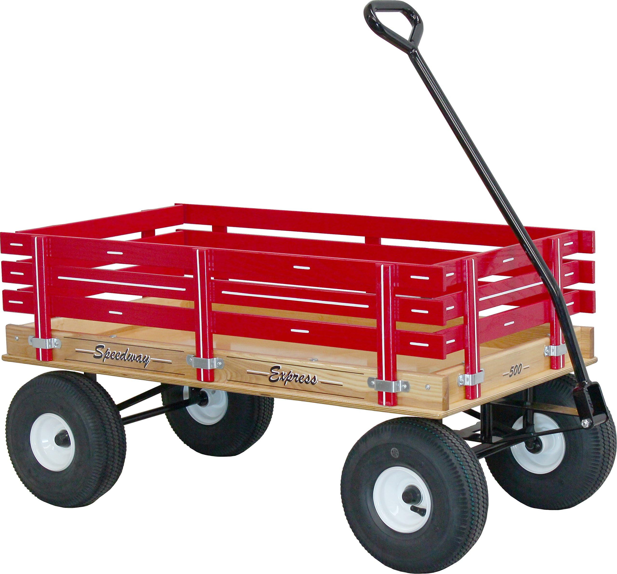 Amazon.com: Speedway Express Wagon Model 500 Amish-made Red : Toys & Games