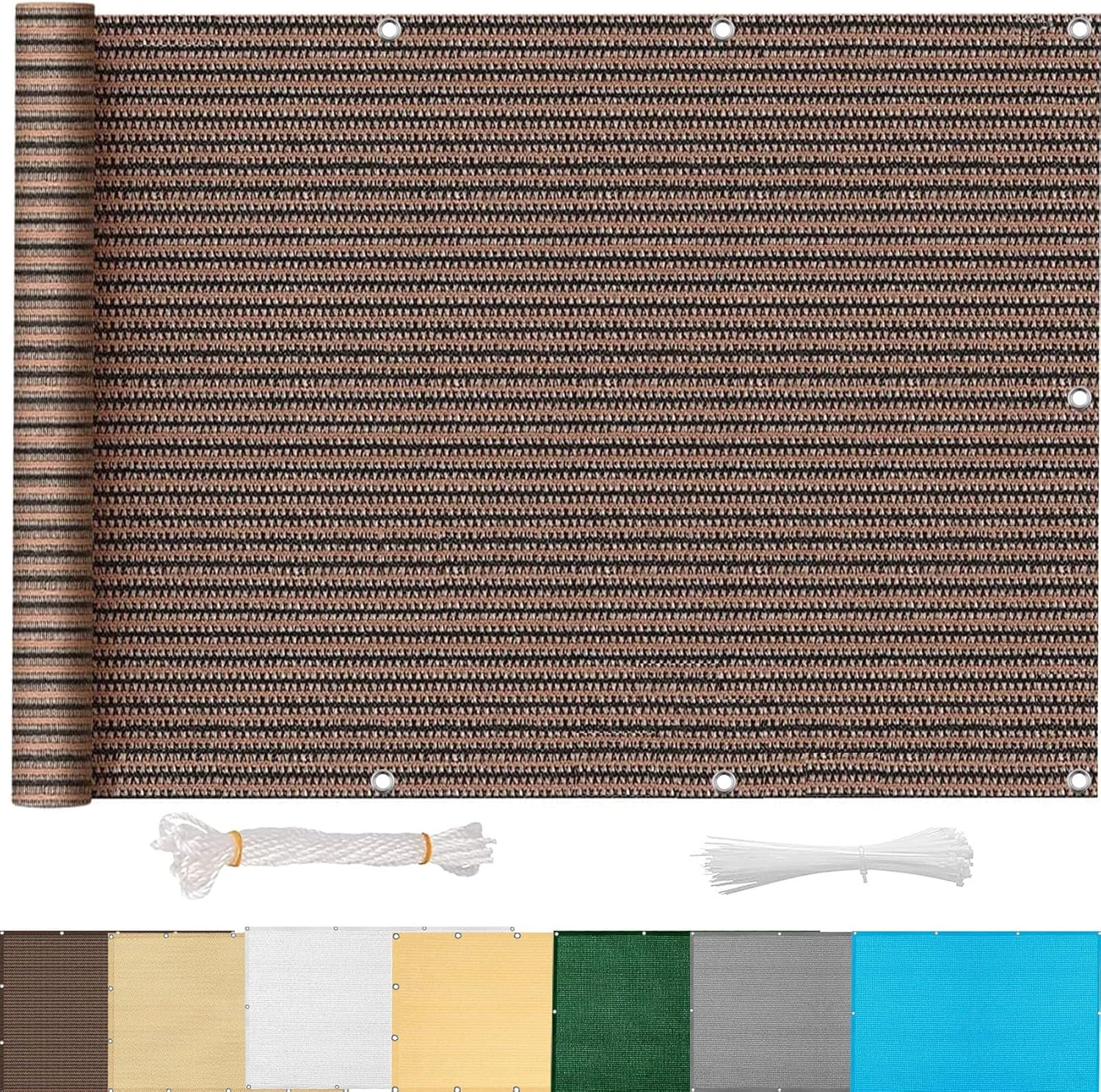 Amazon.com : Sun Shade Sail Rectangle 3.2x5m Privacy Screens Rectangle ...