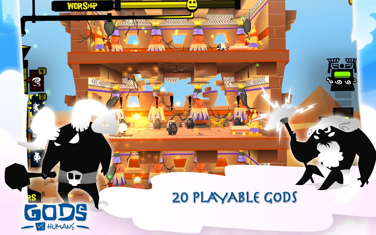 Gods VS Humans - Protect your Kingdom-Amazonアプリストアのアプリ