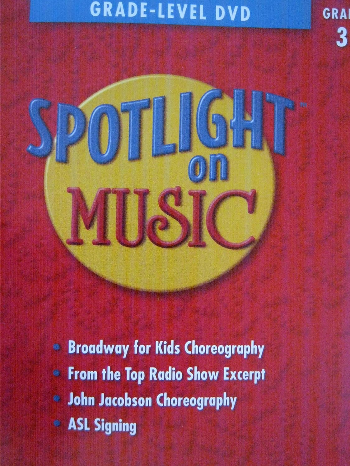 Spotlight on Music Grade-Level DVD Grade 3: McGraw-Hill: 9780022961282 ...