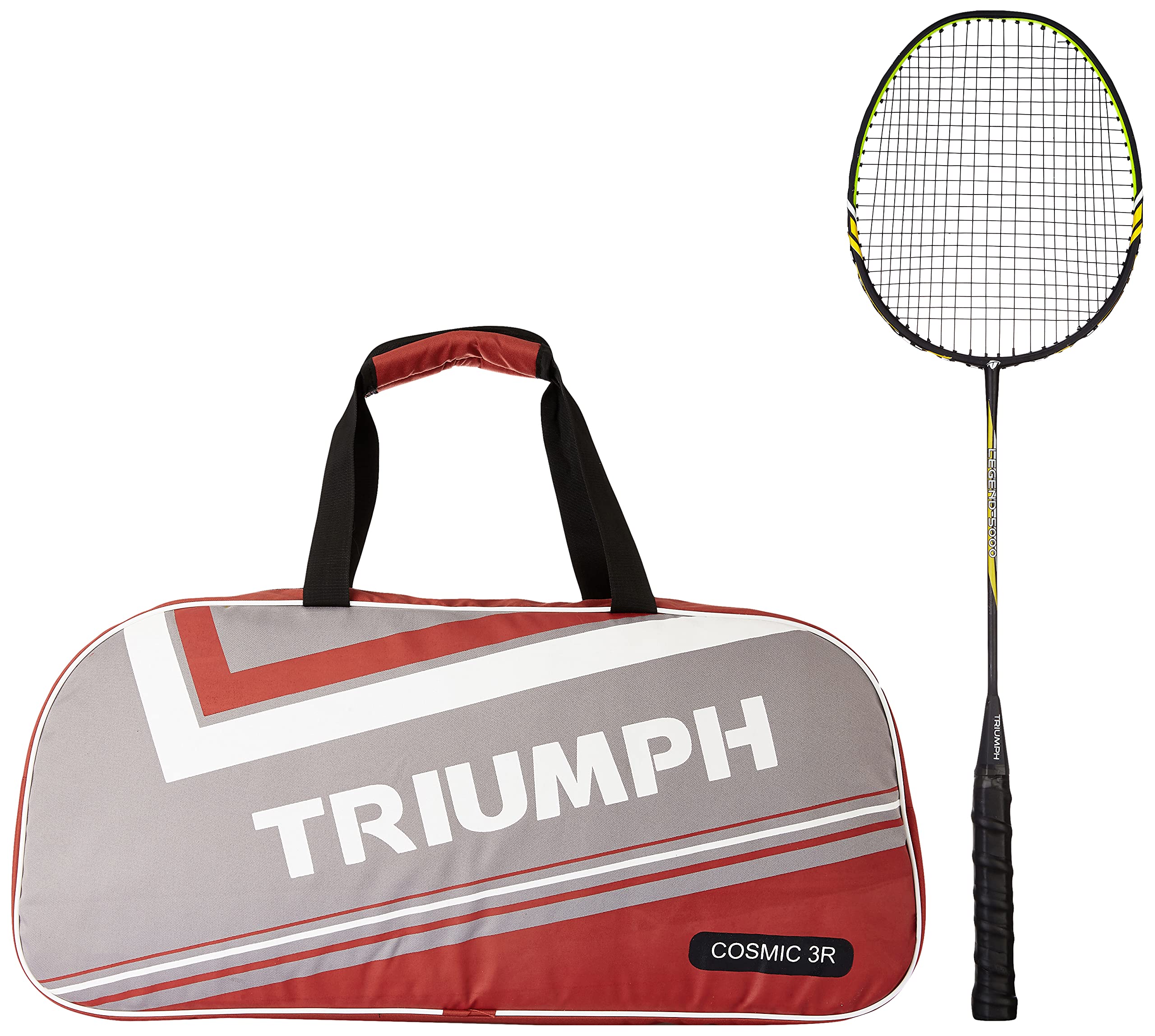 Buy Triumph Legend-5000 One Piece Light Weight Strung Badminton Racket ...