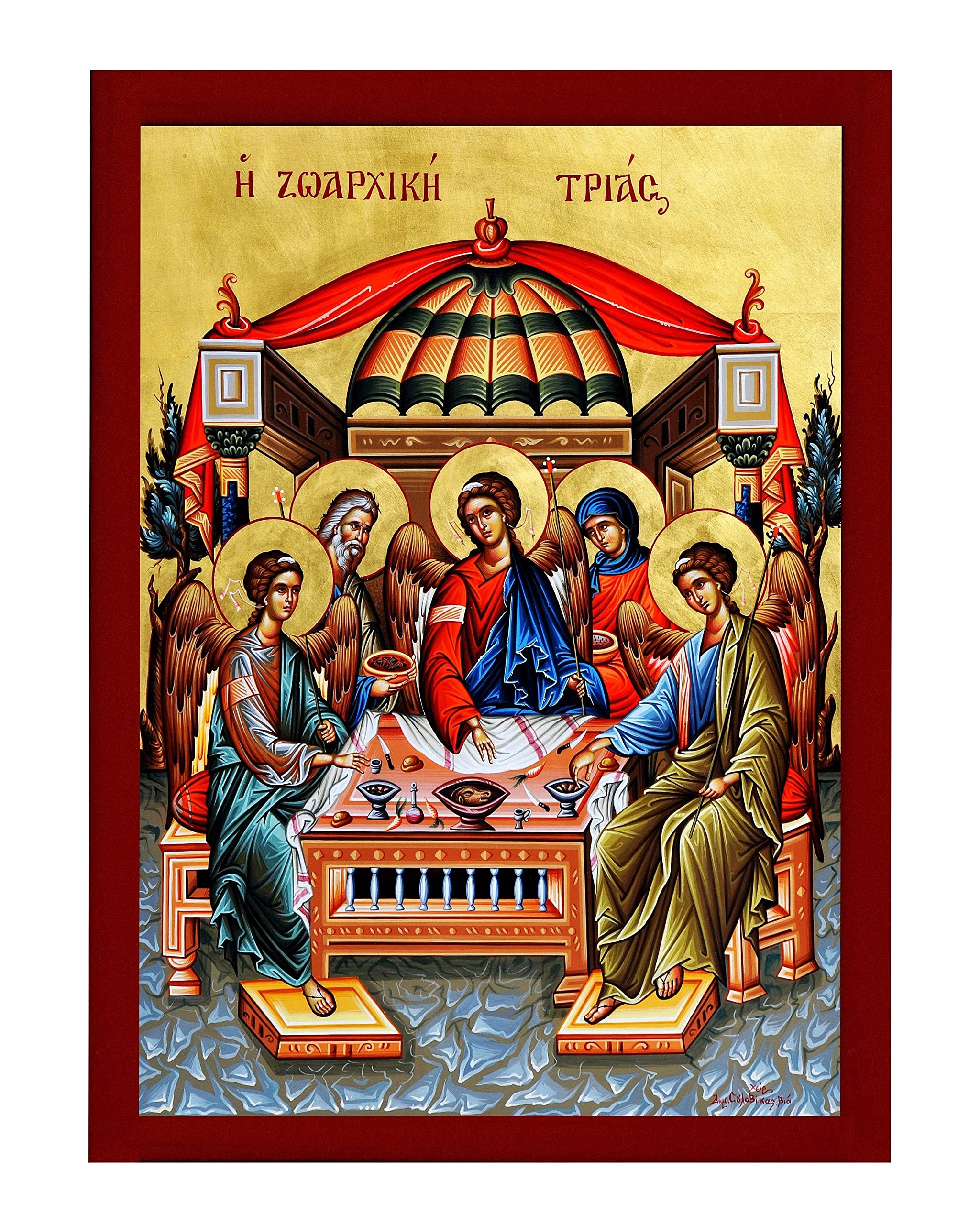 Hospitality Of Abraham Icon