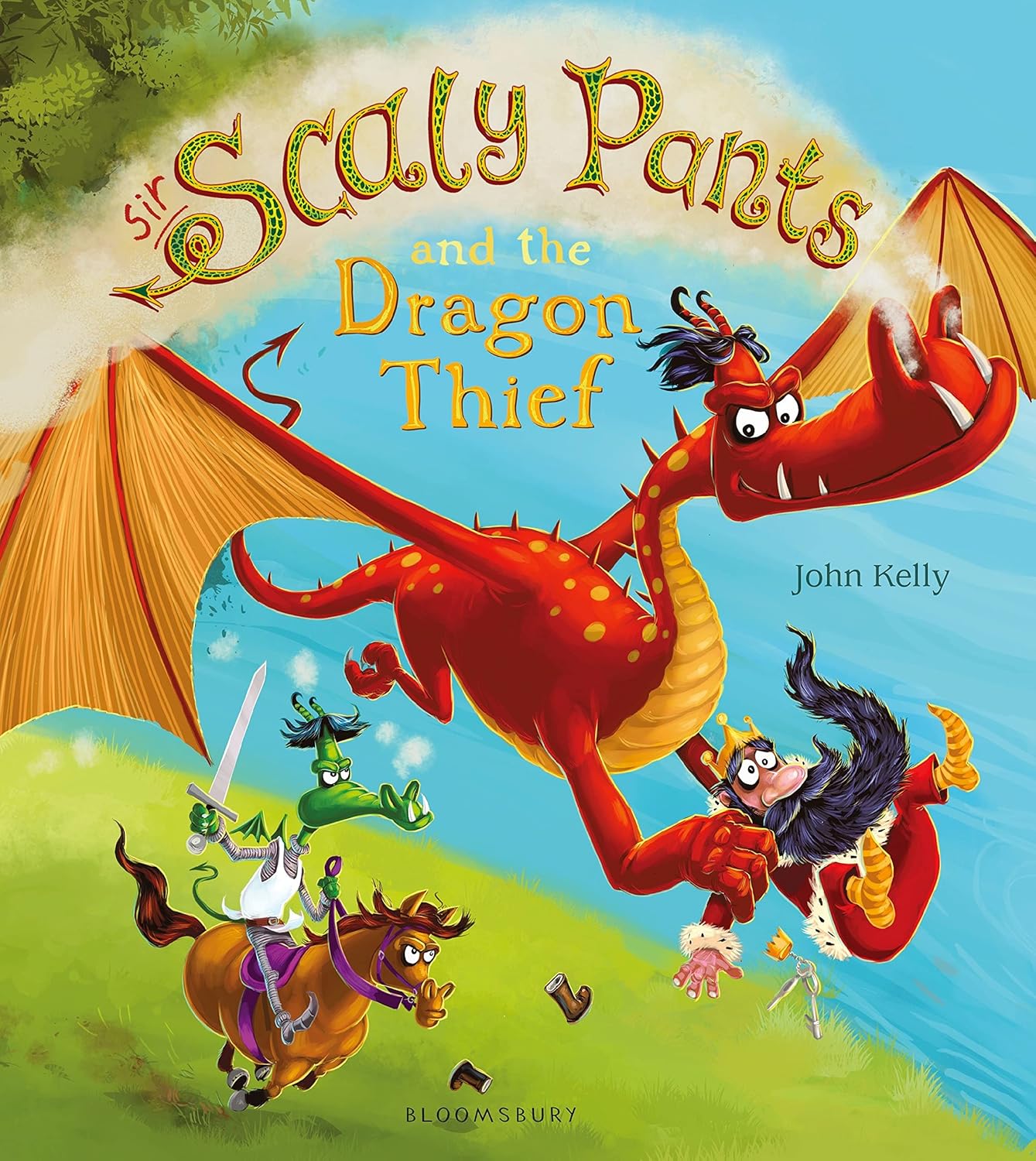 Amazon.com: Sir Scaly Pants and the Dragon Thief: 9781408856055: Kelly ...
