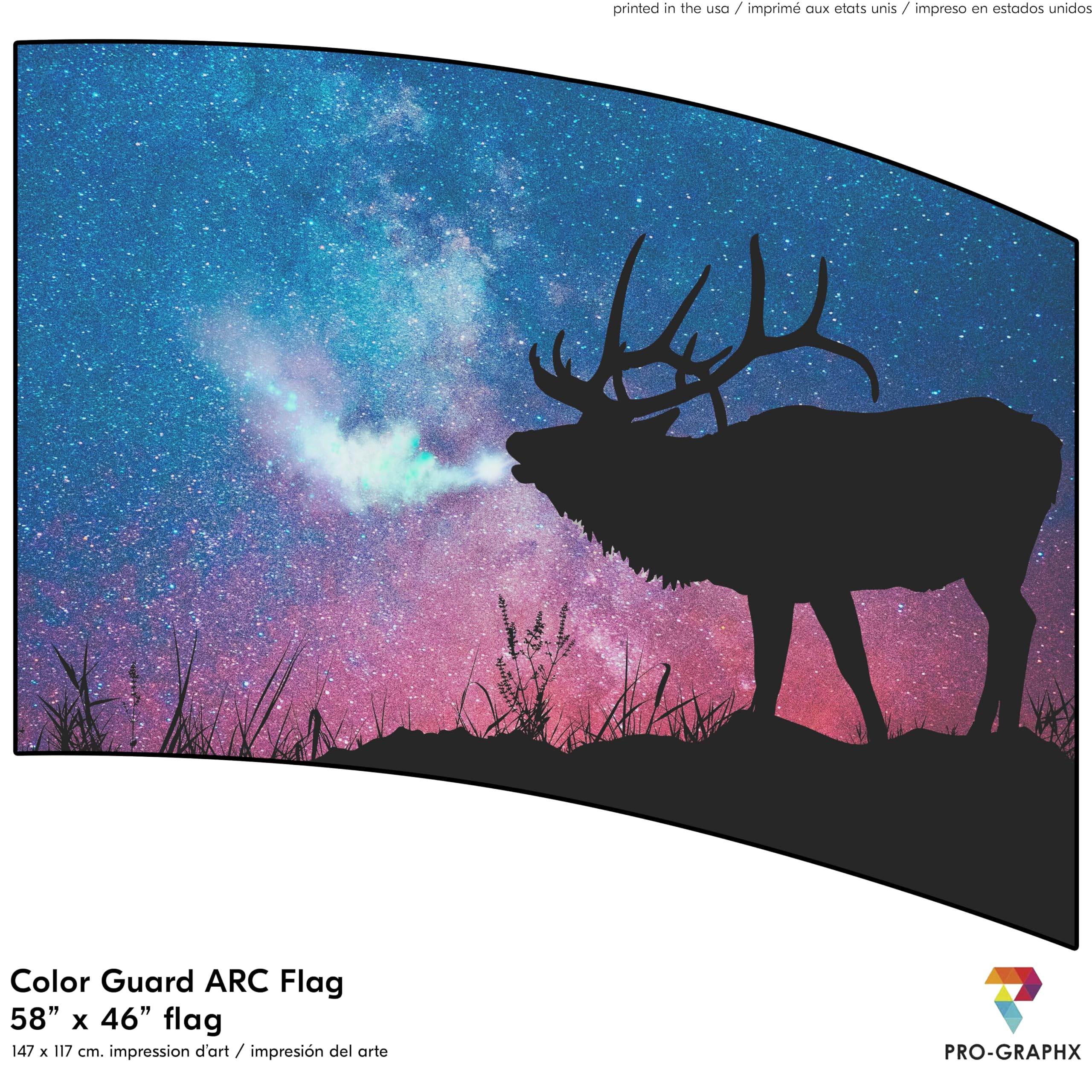 Snapklik.com : Pro-Graphx Color Guard Flag For Marching Band Color ...