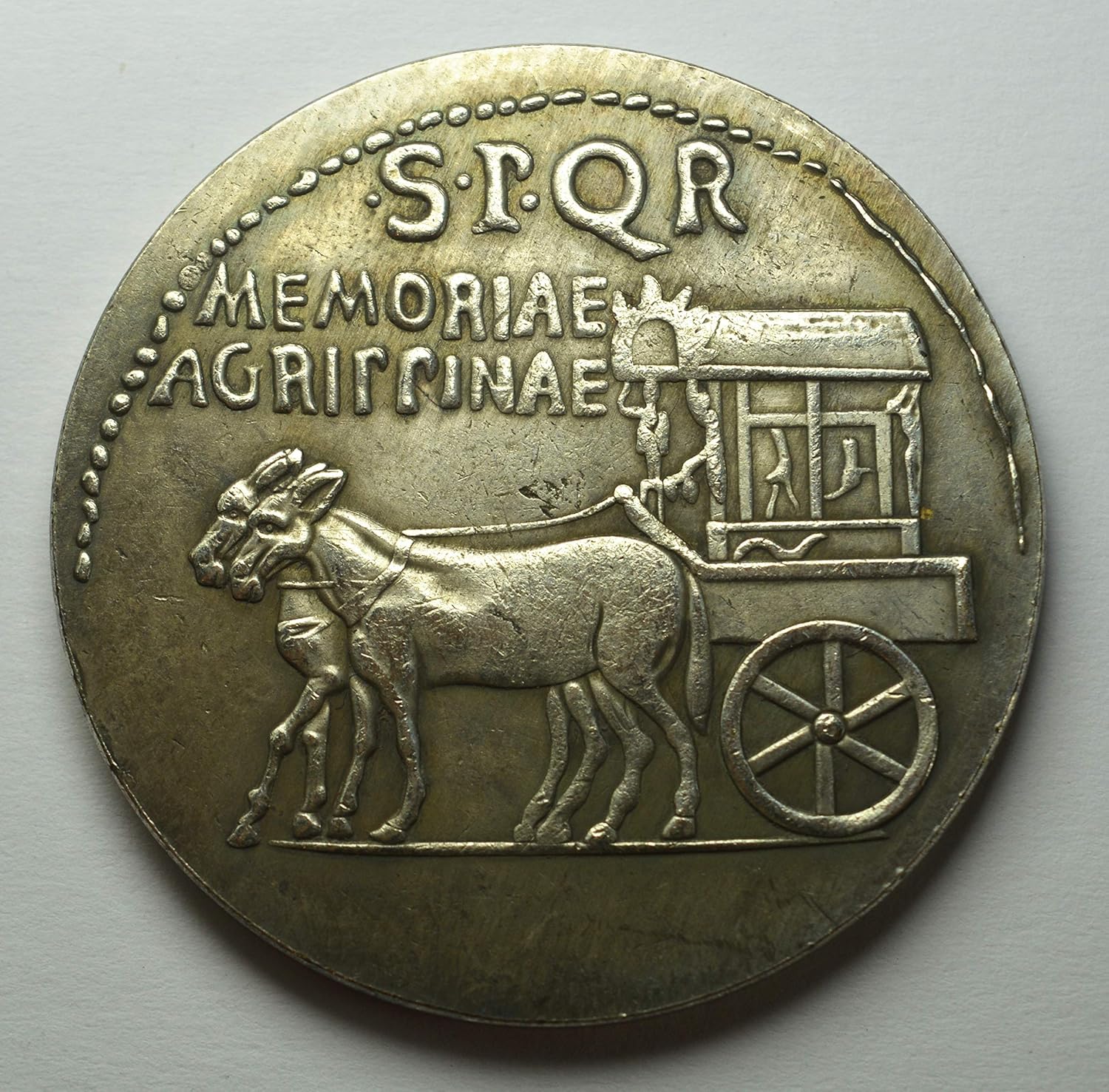 The Commemorative Coin Company Large Roman Silver Sestertius Coin ...