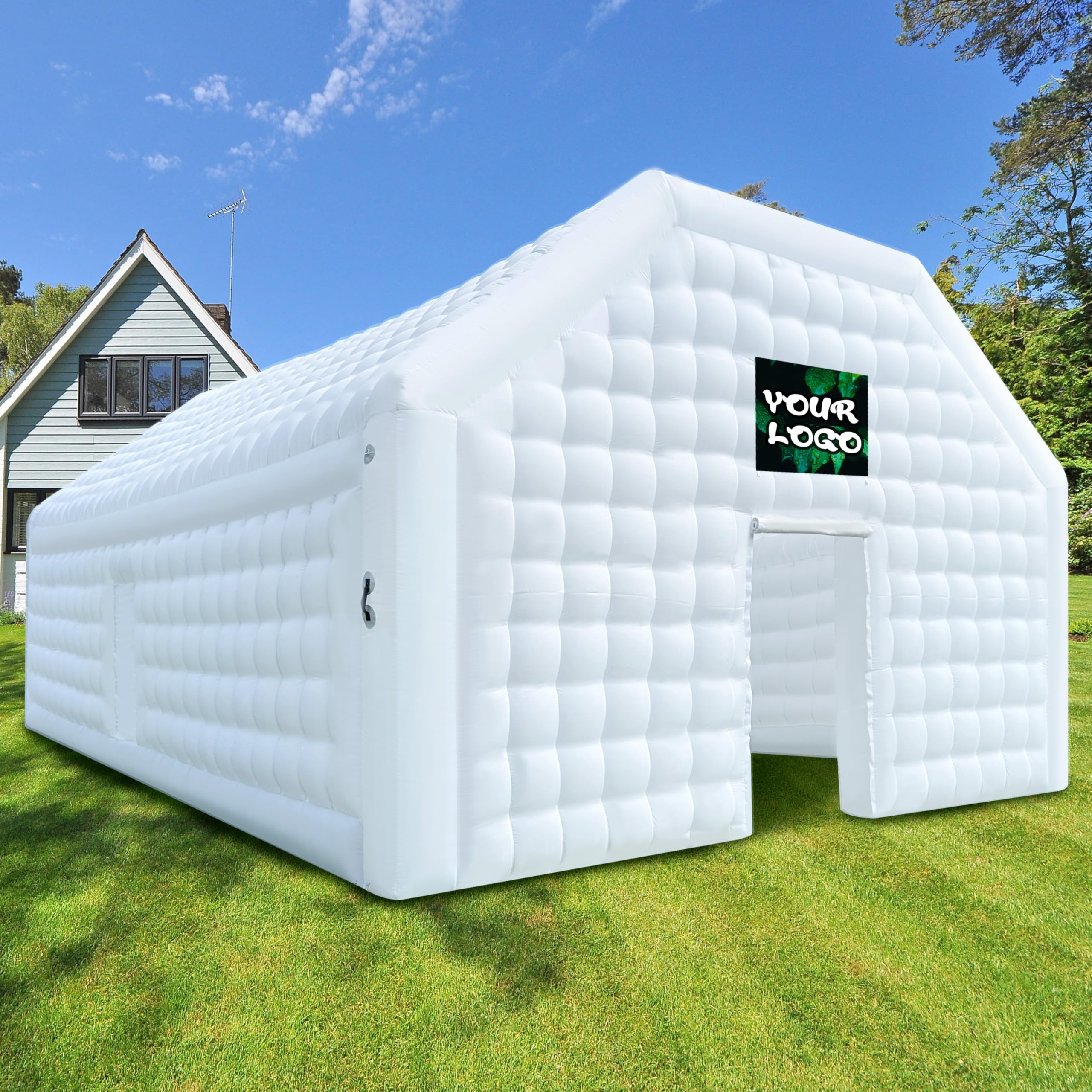 Amazon.com : WARSUN Large White Inflatable Night Club 30x20x13Ft ...