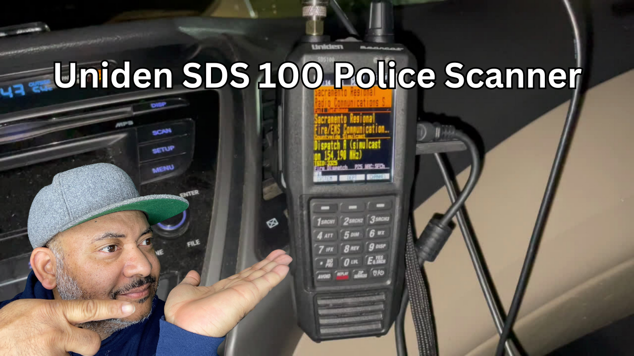 Watch Uniden SDS 100 Police Scanner on Amazon Live