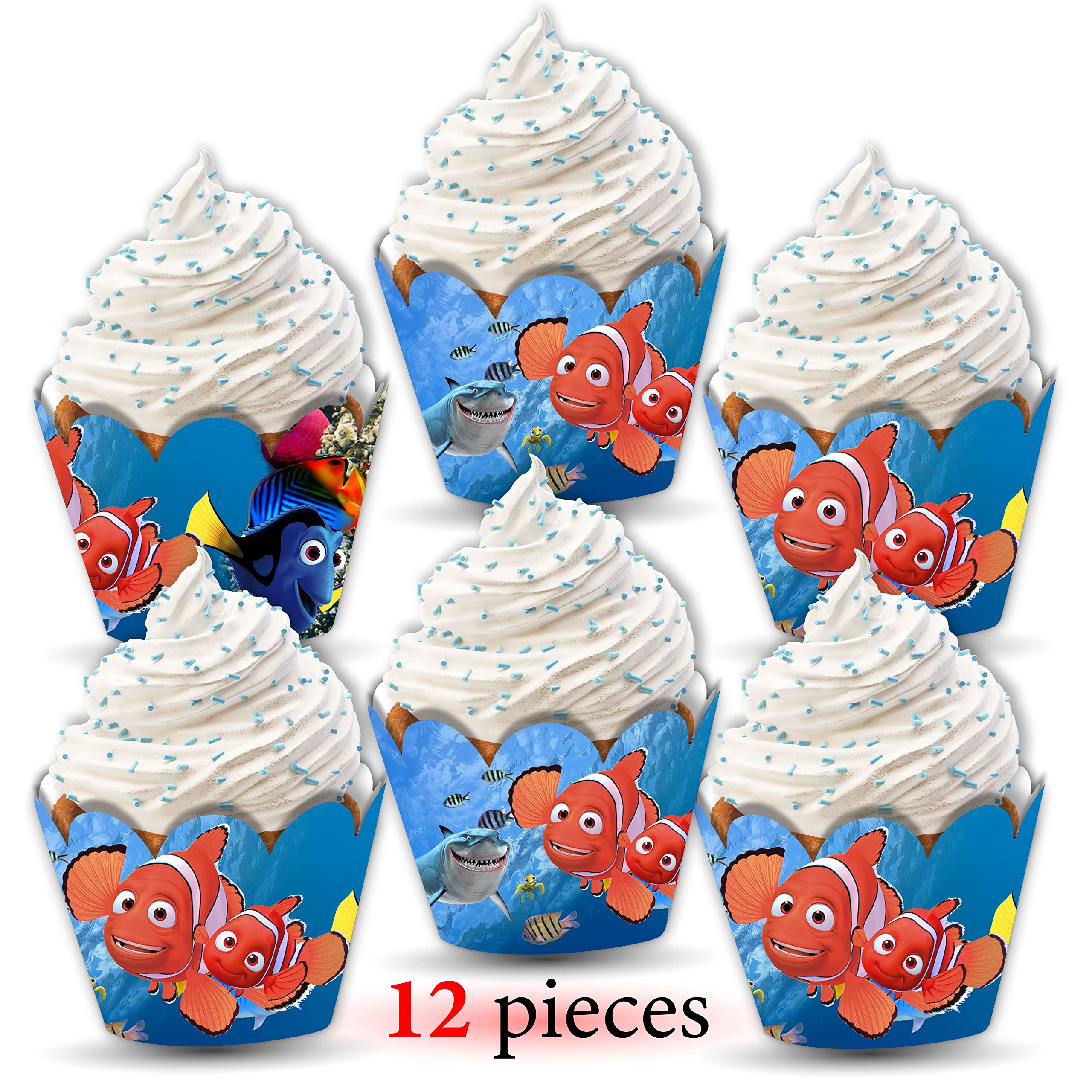 Finding Nemo Cupcake Cake