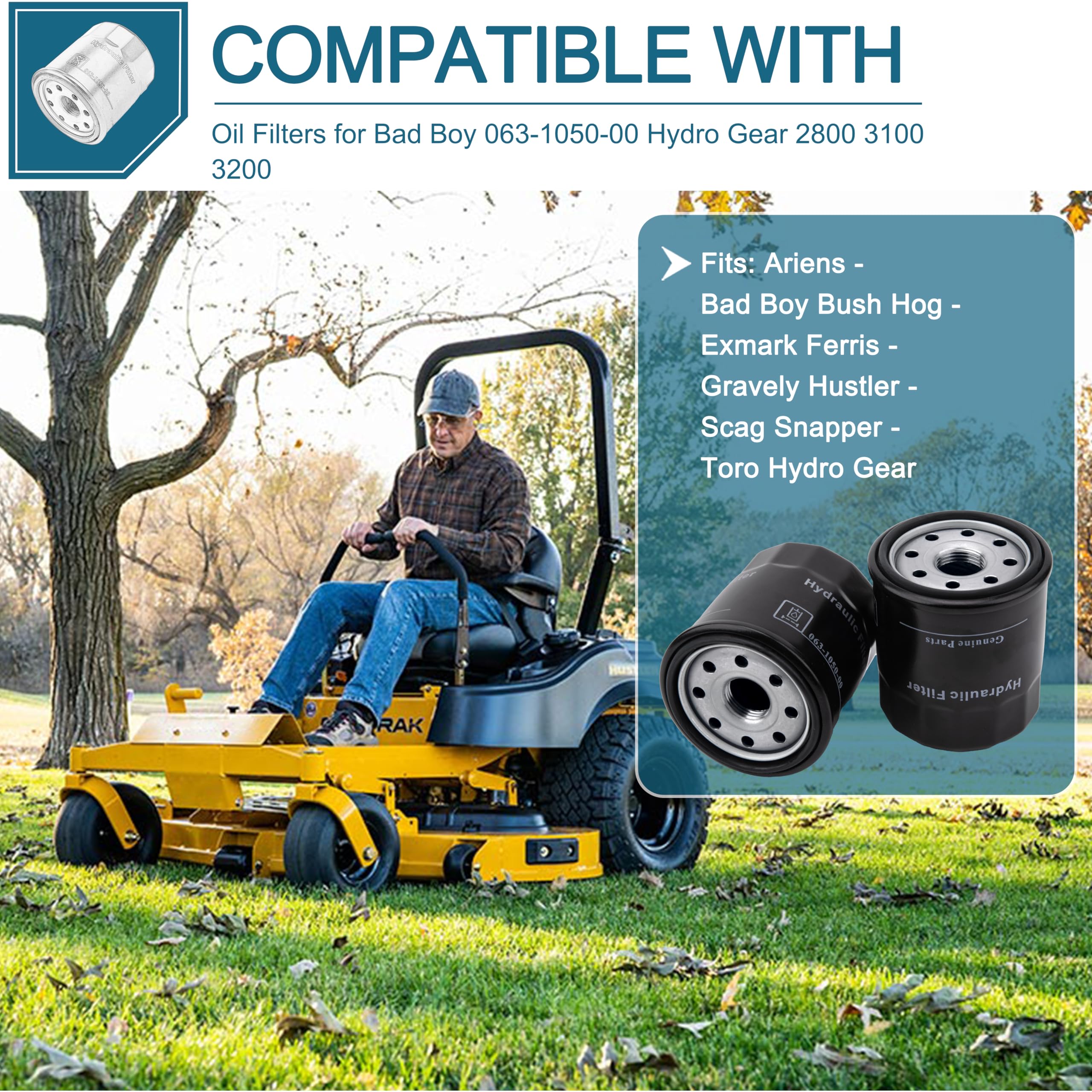 Snapklik.com : (2) Transmission Filters/Hydraulic Filters/Oil Filters ...