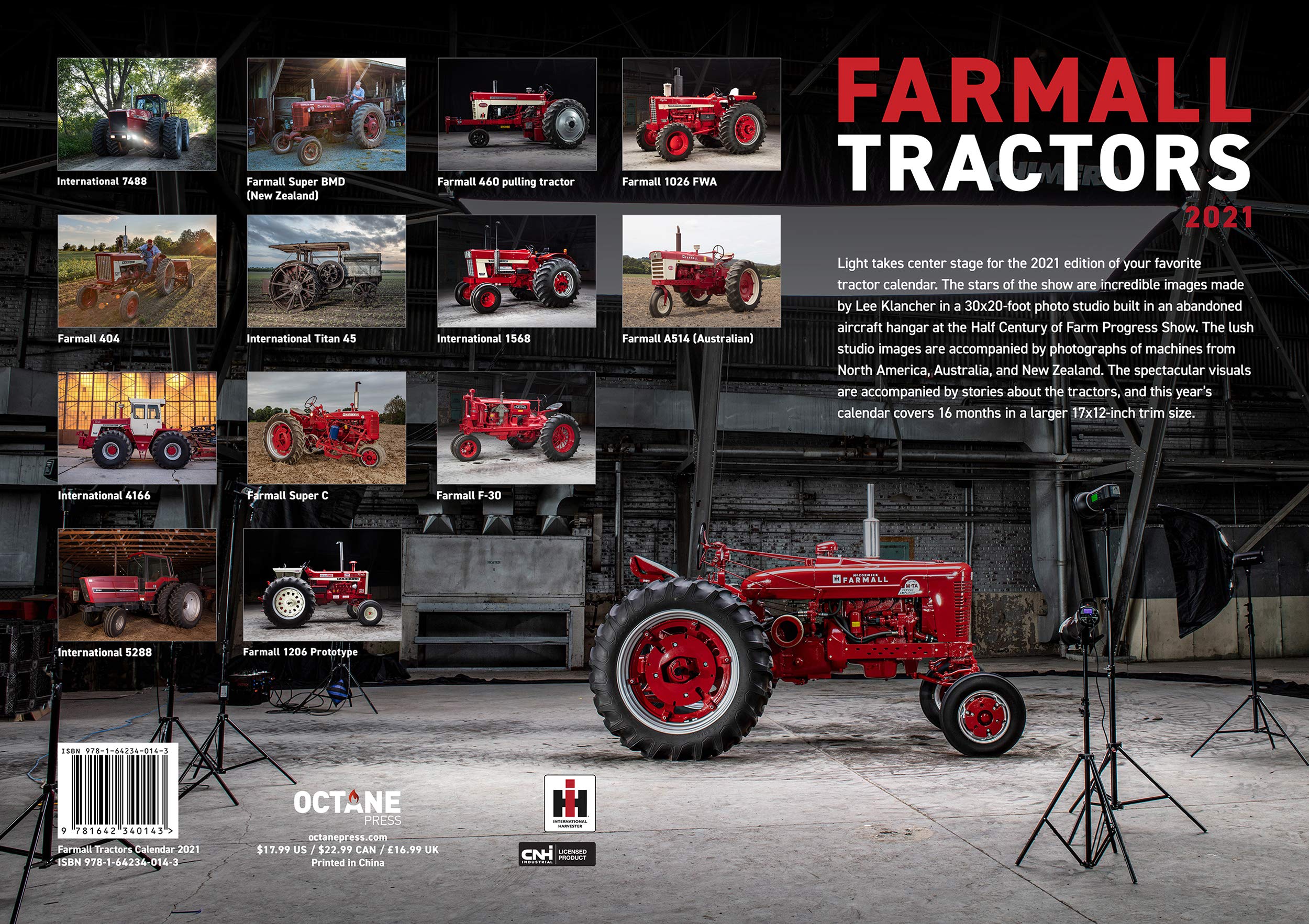 Snapklik.com : Farmall Tractors Calendar 2021