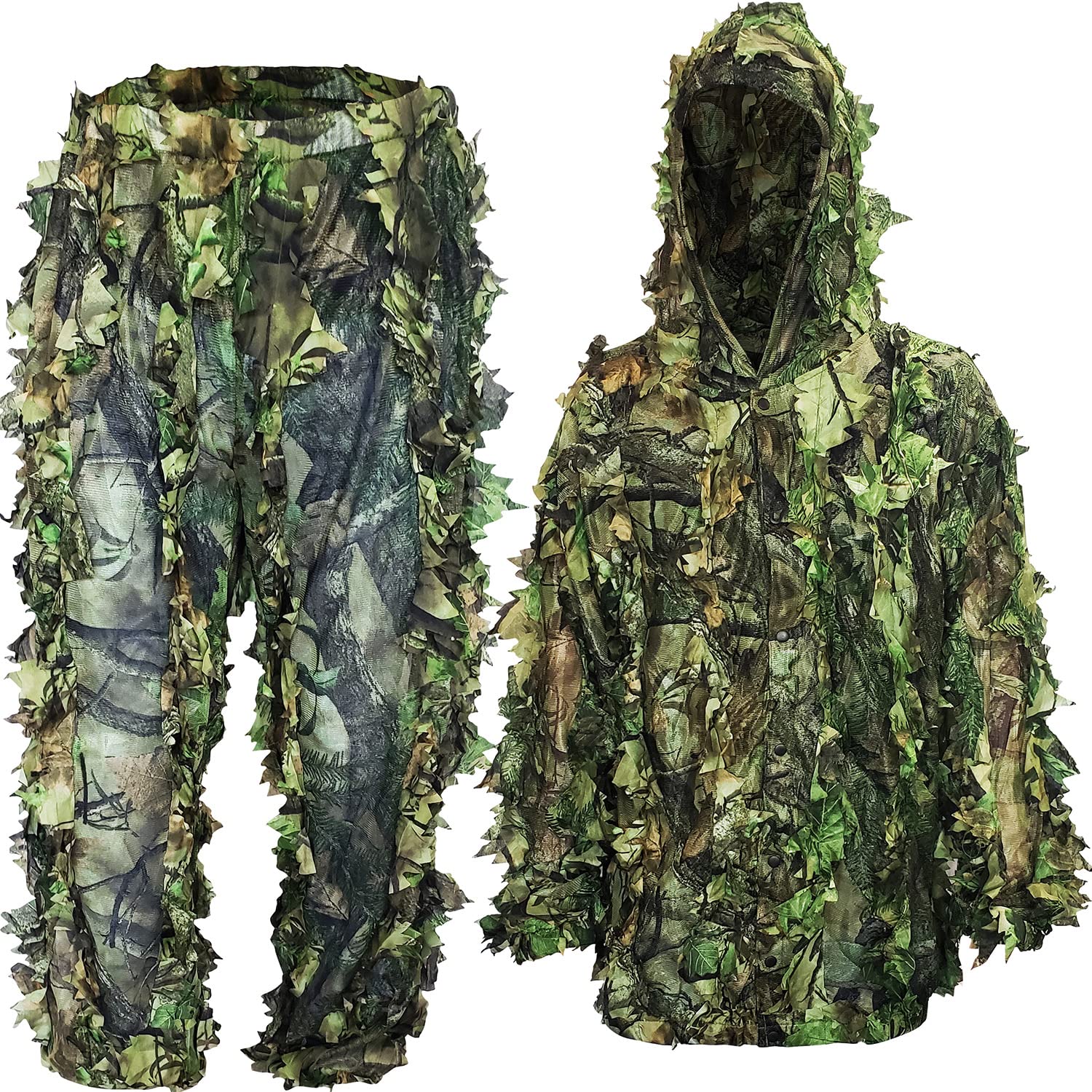 Ghillie Suit For Men Hunting Suits For Men 3d Leaf | Desertcart South ...