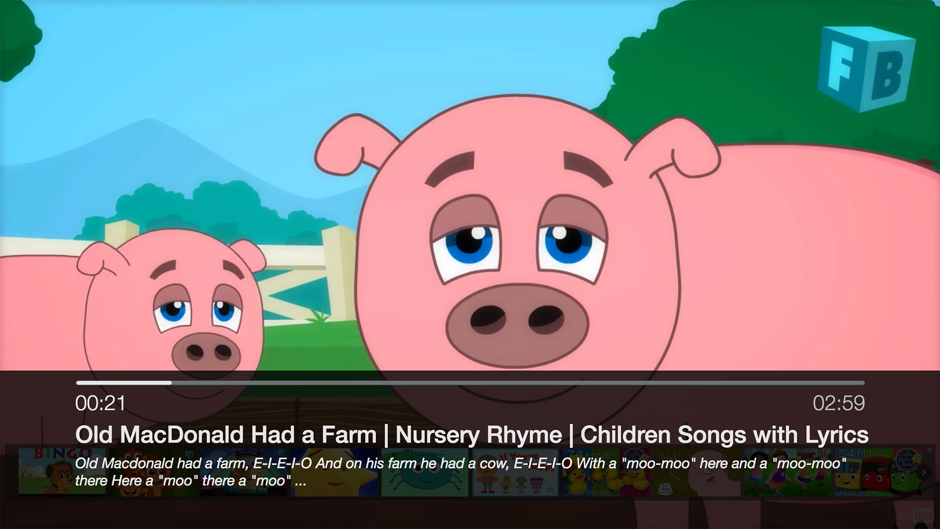 Flickbox - Kids Songs and Rhymes - App on Amazon Appstore