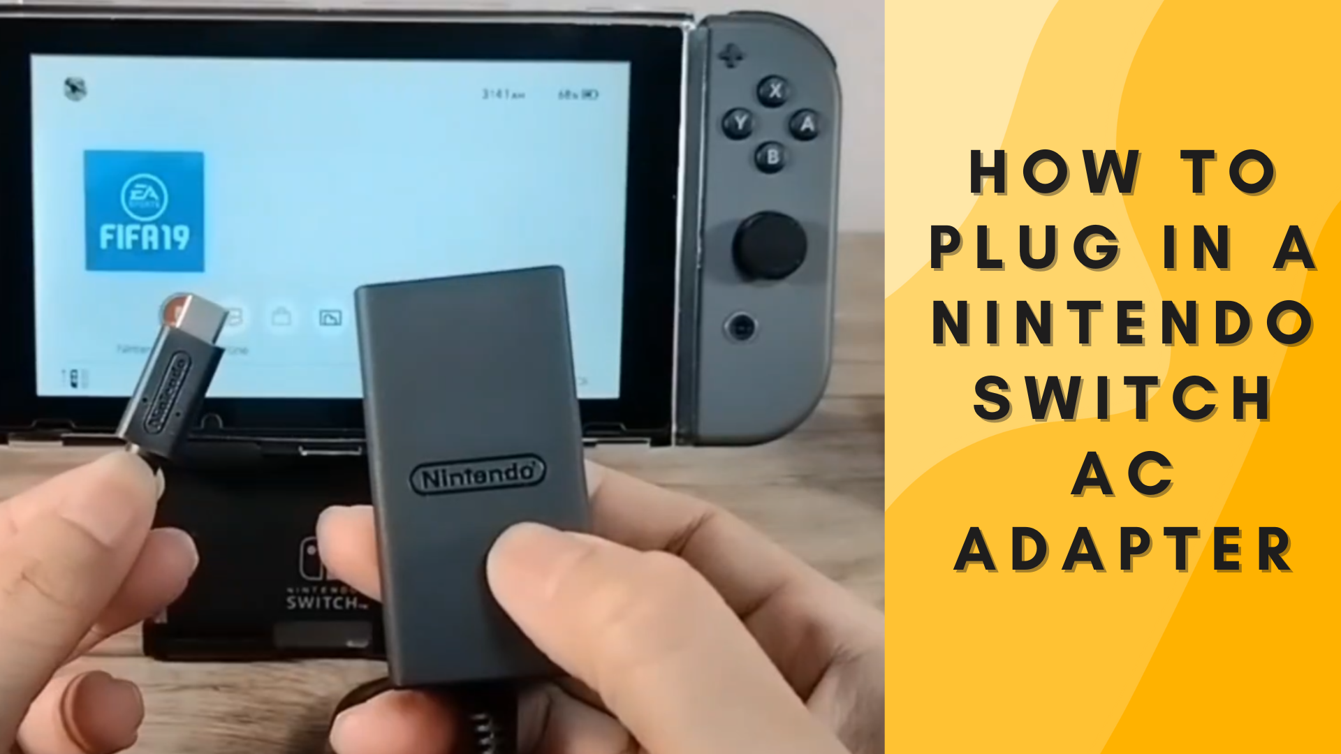 Watch How to plug in a Nintendo switch AC Adapter on Amazon Live