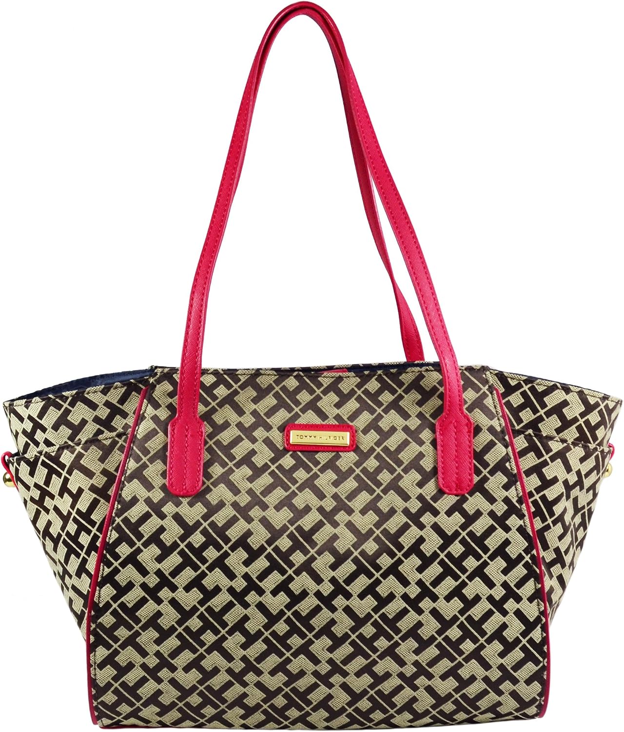 Tommy Hilfiger TH Logo Tote Shoulder Tote Bag: Handbags: Amazon.com
