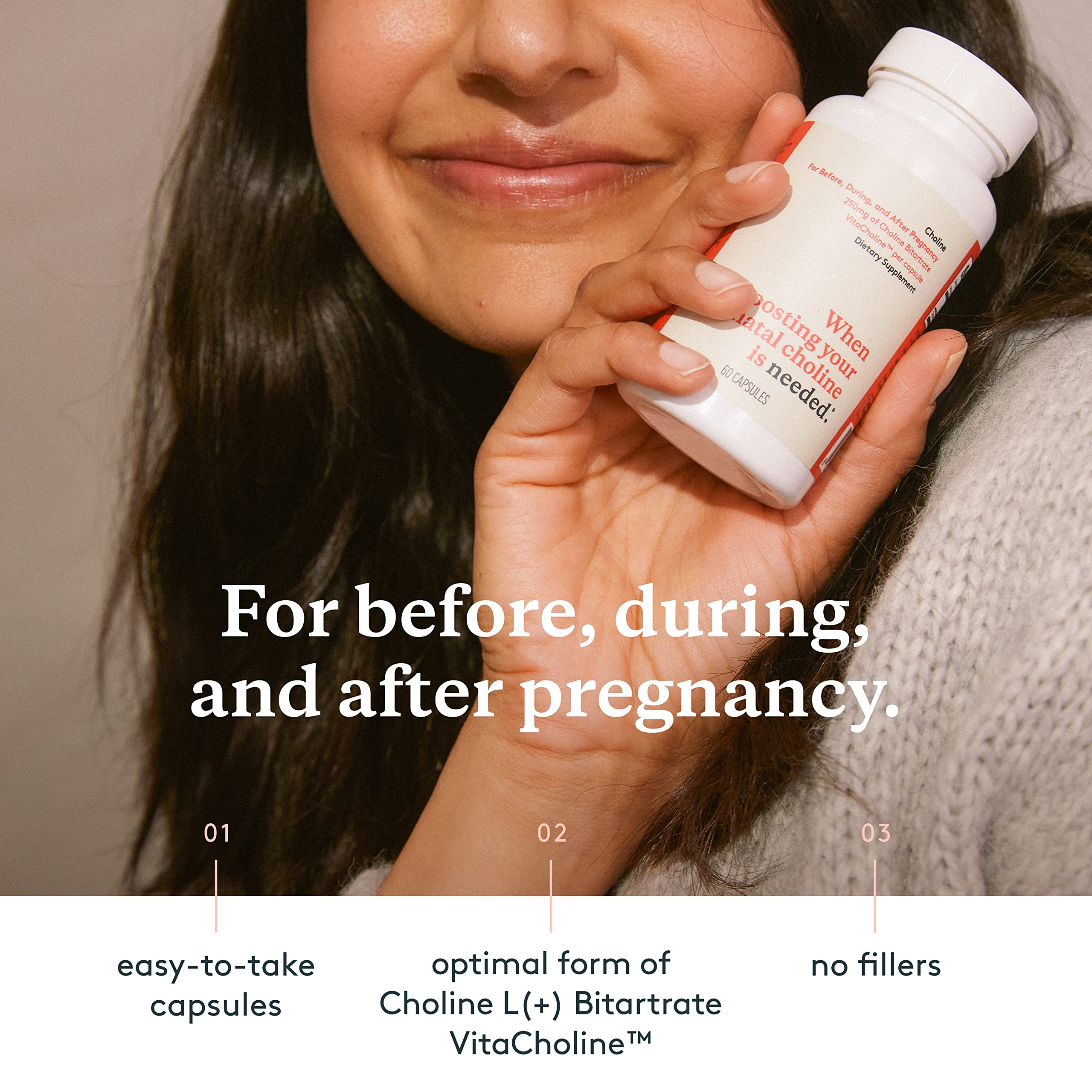Snapklik.com : Needed Prenatal Choline - Optimal Prenatal Choline Add ...