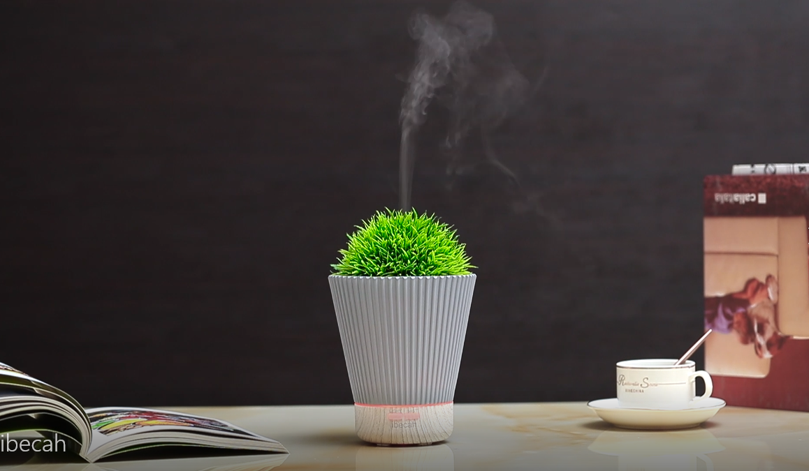 Watch Artificial Succulent Plants Potted Humidifying Diffusers on ...