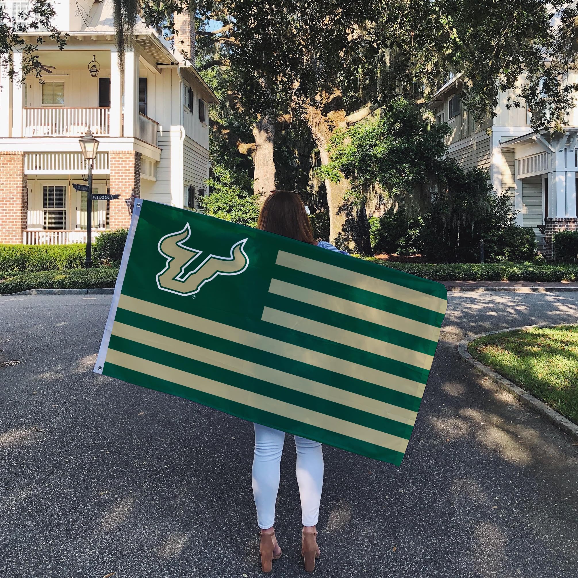 Over Knee Socks University Of South Florida USF Bulls Flag - 3x5 Foot ...
