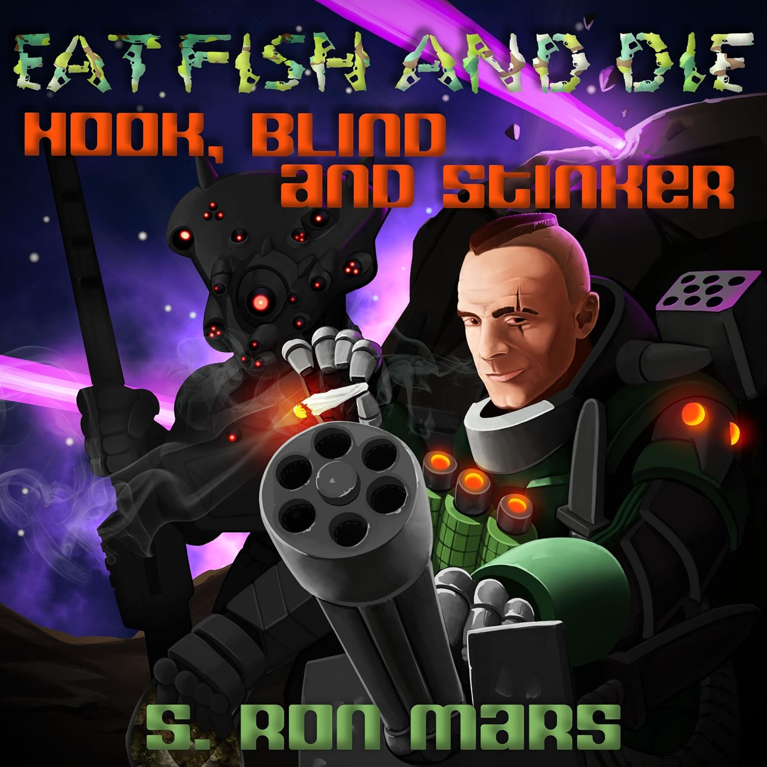 Amazon.com: Hook, Blind and Stinker: Eat Fish and Die, Book 3 (Audible ...