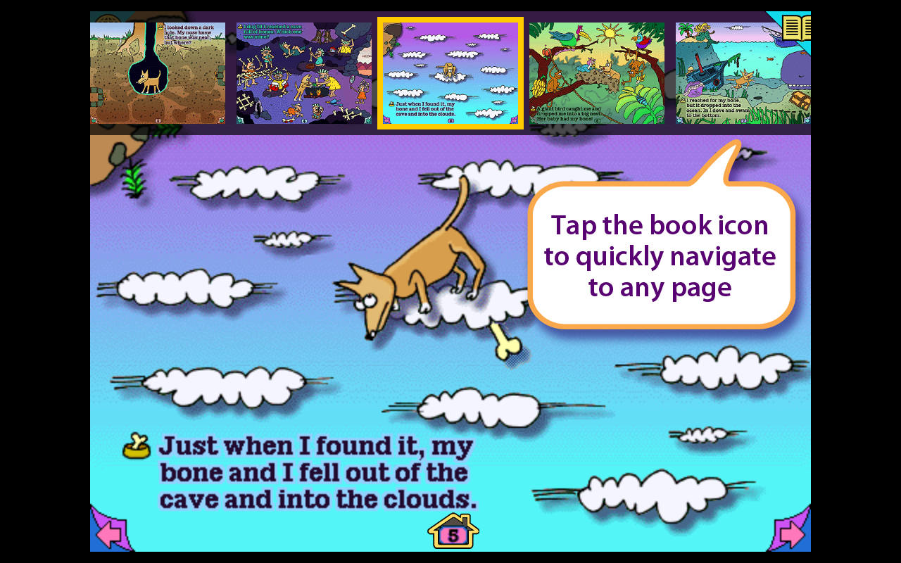 Ruff's Bone - interactive storybook in English and Spanish ...