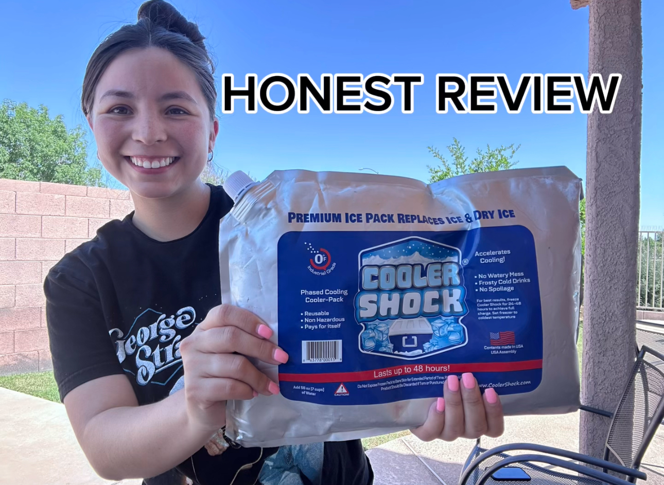 Watch Honest review of Cooler Shock Reusable Ice Packs on Amazon Live