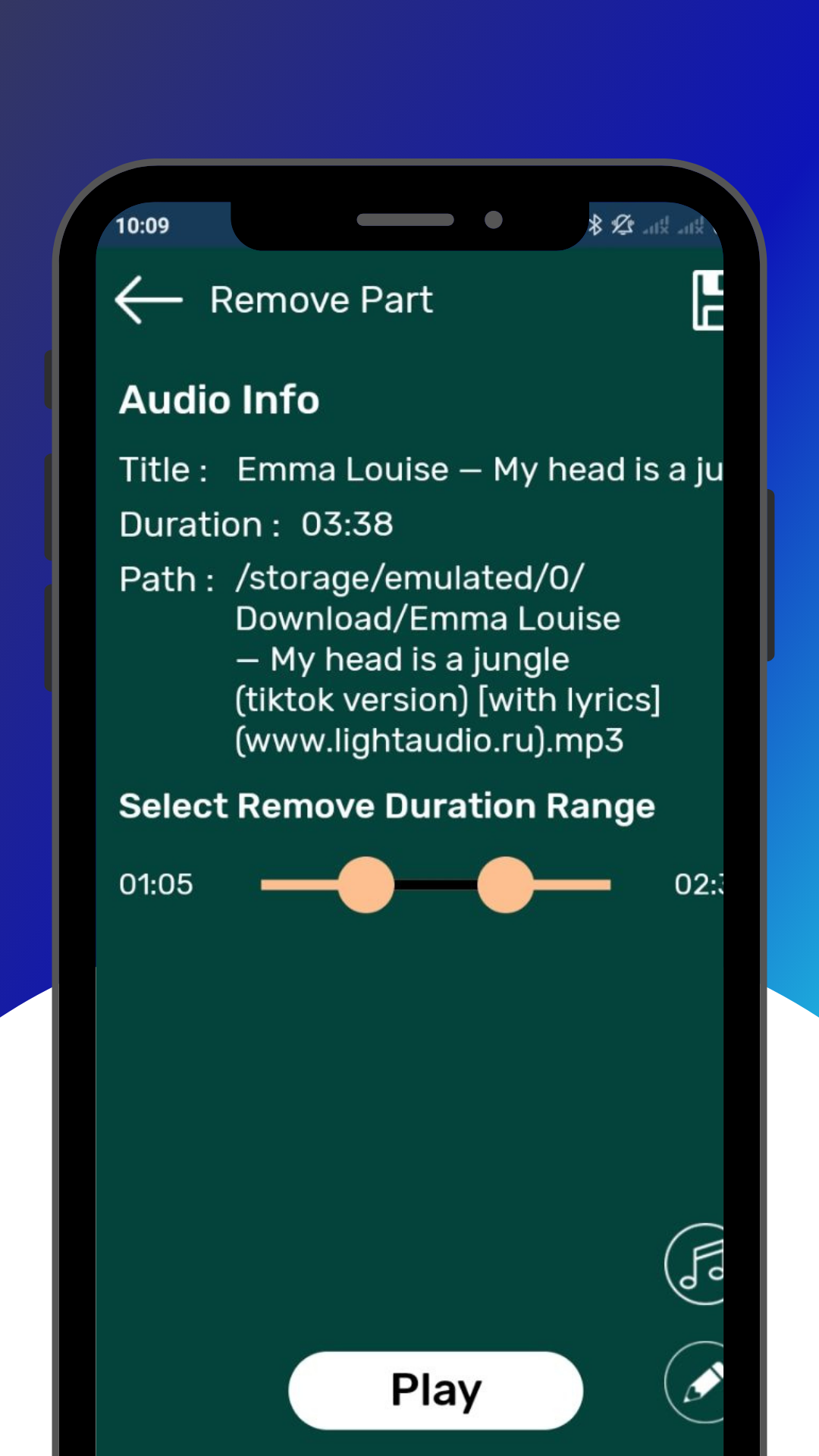 Music Audio Editor - cut wav and mp3, ringtone maker - App on Amazon ...