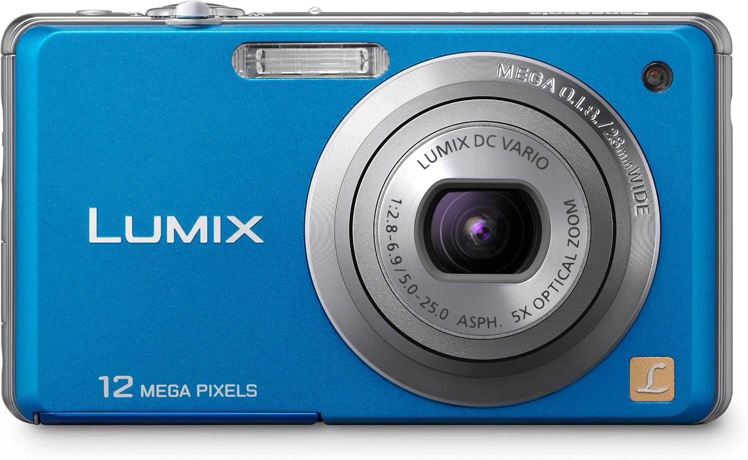 Amazon.com : Panasonic Lumix DMC-FH1 12.1 MP Digital Camera with 5x ...