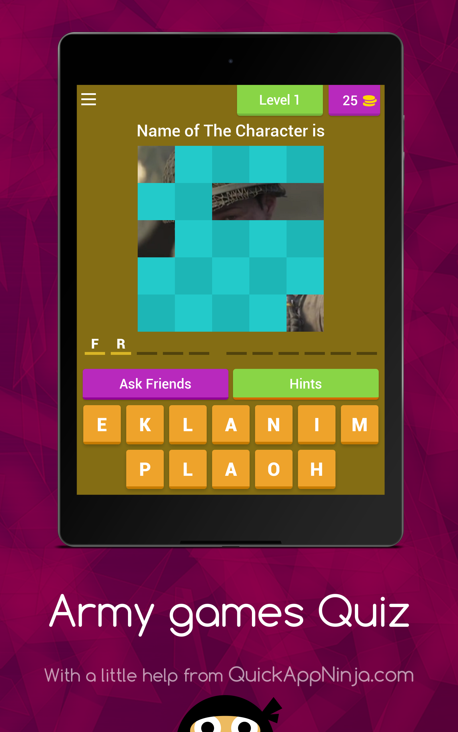 Army Games Quiz - App on Amazon Appstore