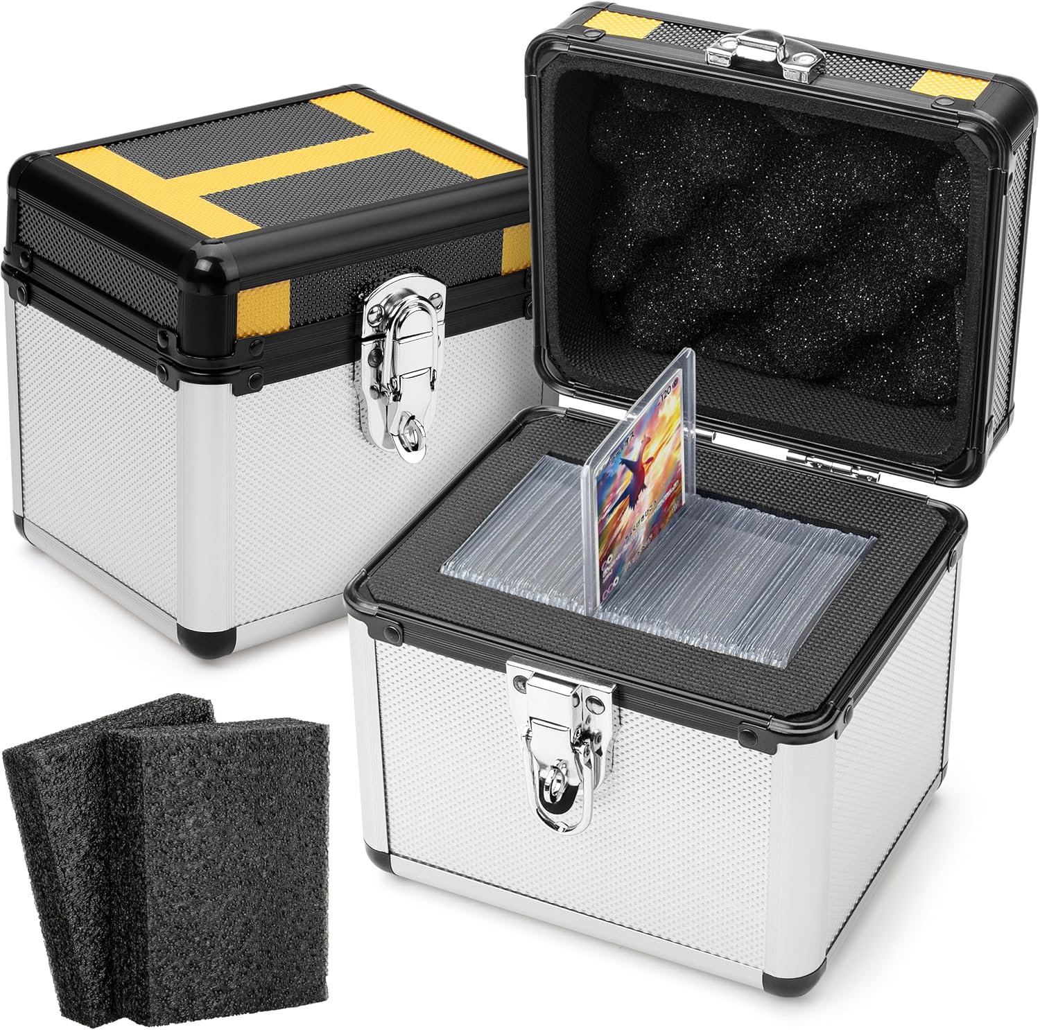 Amazon.com: FunGuys Toploader Storage Box, Sports Card Case: Holds 60 ...