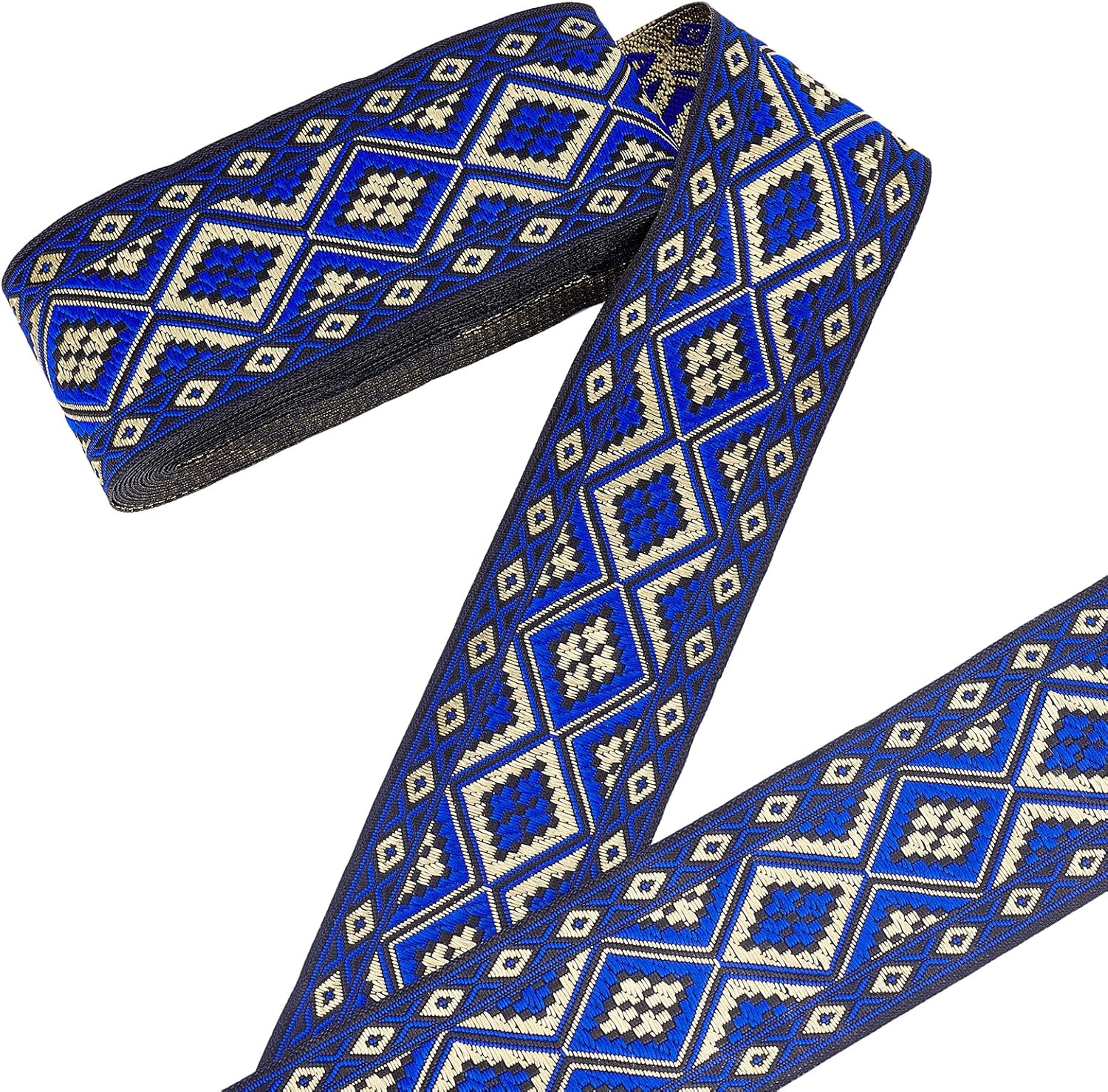 Amazon.com: PH PandaHall Ethnic Jacquard Ribbon, 7 Yards Emobridered ...