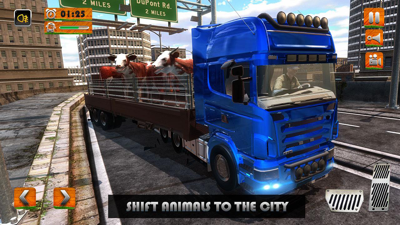 Cargo Transporter Offroad Truck Driving Simulator: American Heavy Duty ...