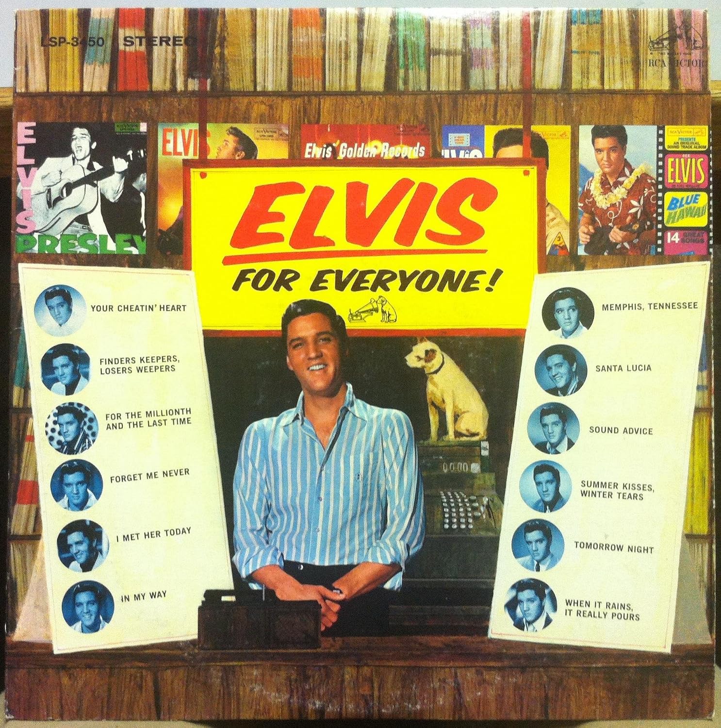 Amazon.com: ELVIS PRESLEY ELVIS FOR EVERYONE vinyl record: CDs & Vinyl