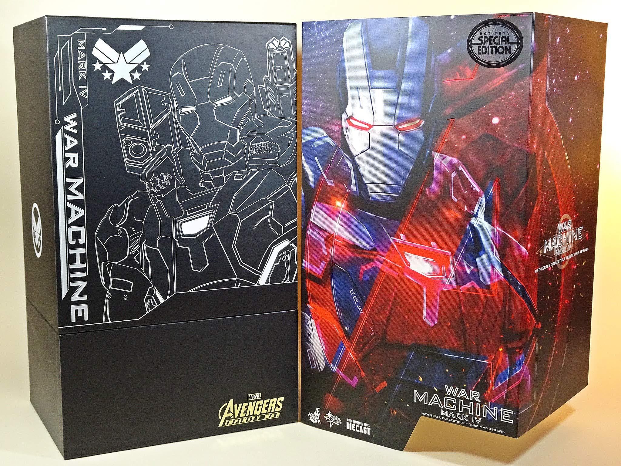 Buy Hot Toys War Machine Mark IV Avengers Infinity War Movie ...