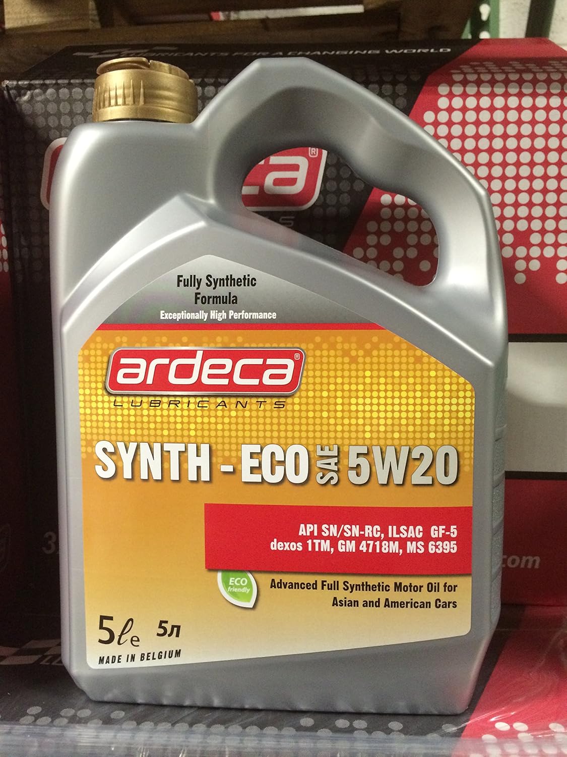 Amazon.com: Ardeca Syn-Tec ECO 5w-20 Advanced Fully Synthetic Motor Oil ...
